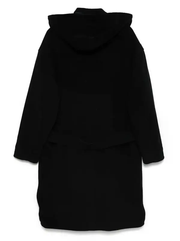Versace 1980s Reversible Wool Coat