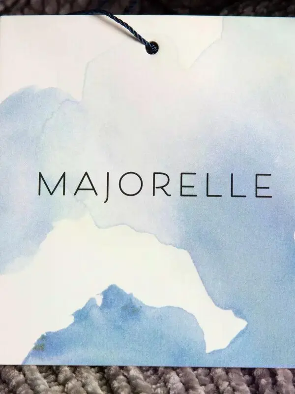 Majorelle Chenille Ribbed Knit Shorts