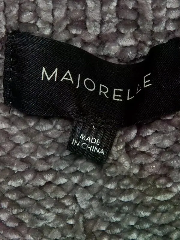 Majorelle Chenille Ribbed Knit Shorts