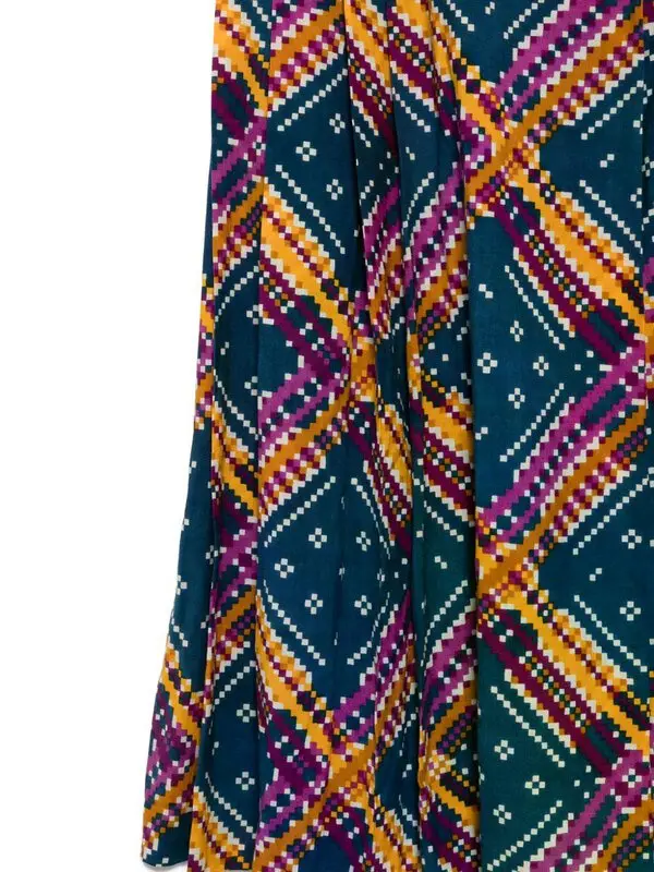 Saint Laurent 1970s Pleated Skirt