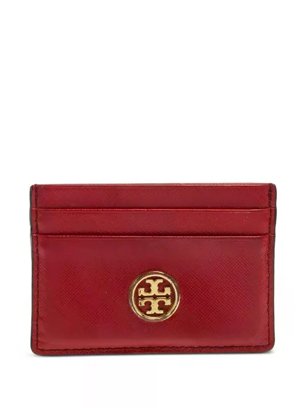 Tory Burch Pre-owned Robinson Card Holder - Red