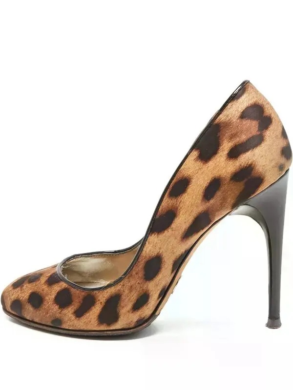 Dolce & Gabbana Leopard Print Stiletto Pumps