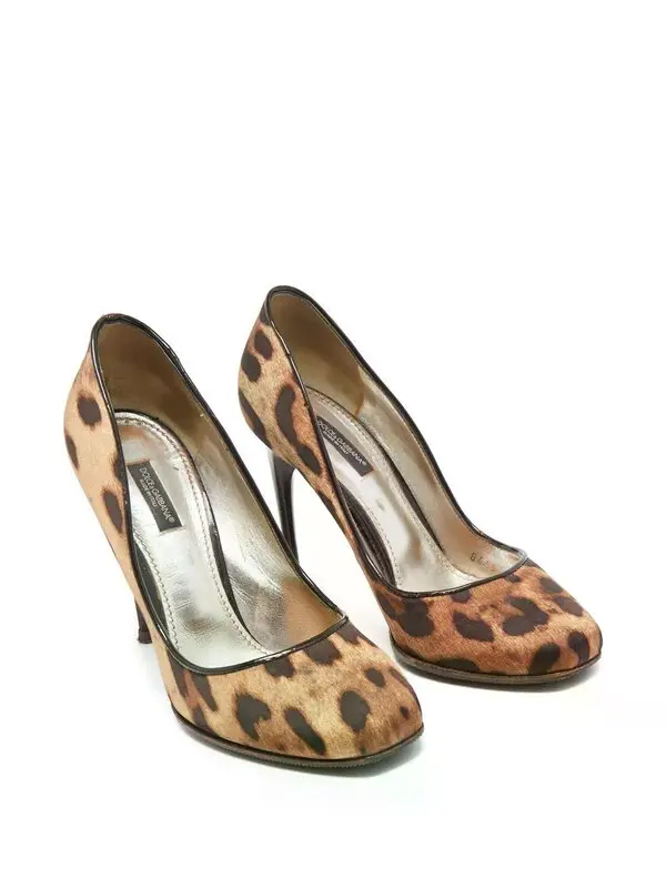 Dolce & Gabbana Leopard Print Stiletto Pumps