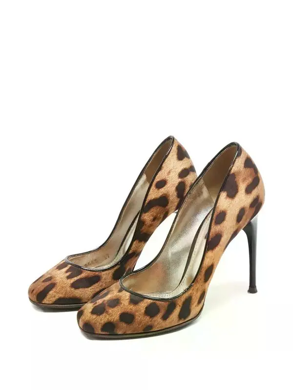 Dolce & Gabbana Leopard Print Stiletto Pumps