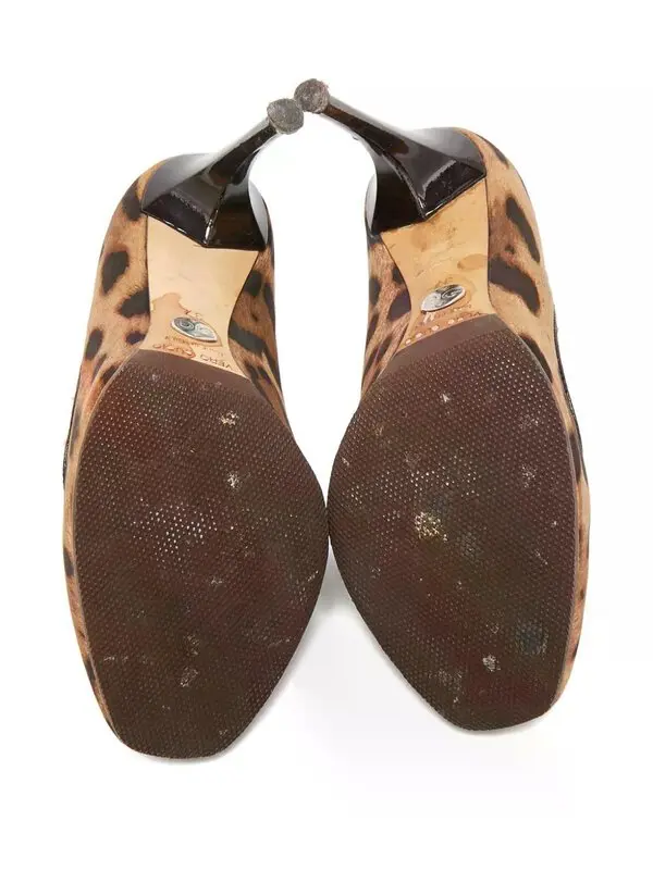Dolce & Gabbana Leopard Print Stiletto Pumps