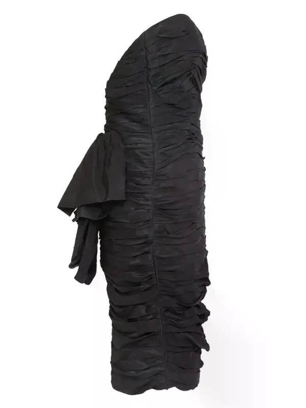 Vintage Draped Mini Dress