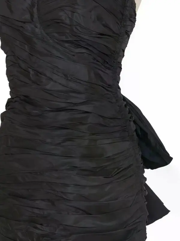 Vintage Draped Mini Dress