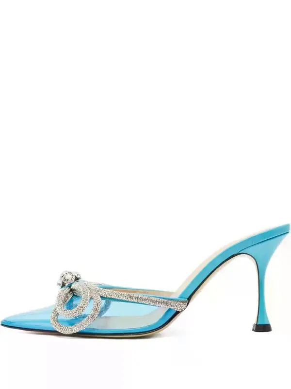 Mach & Mach 95mm Rhinestone-embellished Pumps