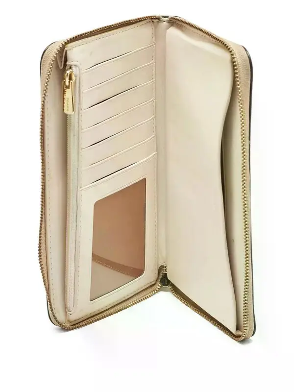 COACH VINTAGE Pre-owned Monogram Zip-around Wallet
