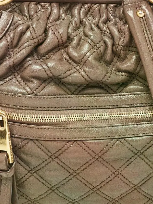 Marc Jacobs Quilted Leather Tote Bag