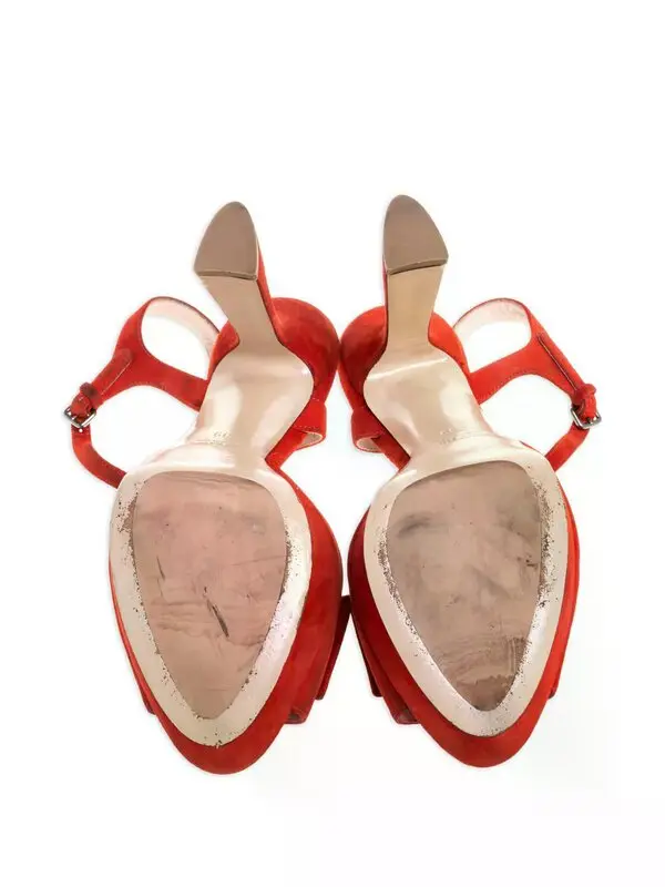 Miu Miu 120mm Bow-embellished Platform Sandals