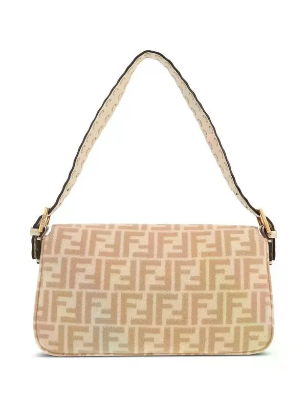 Fendi 2010s Baguette Shoulder Bag - Neutrals