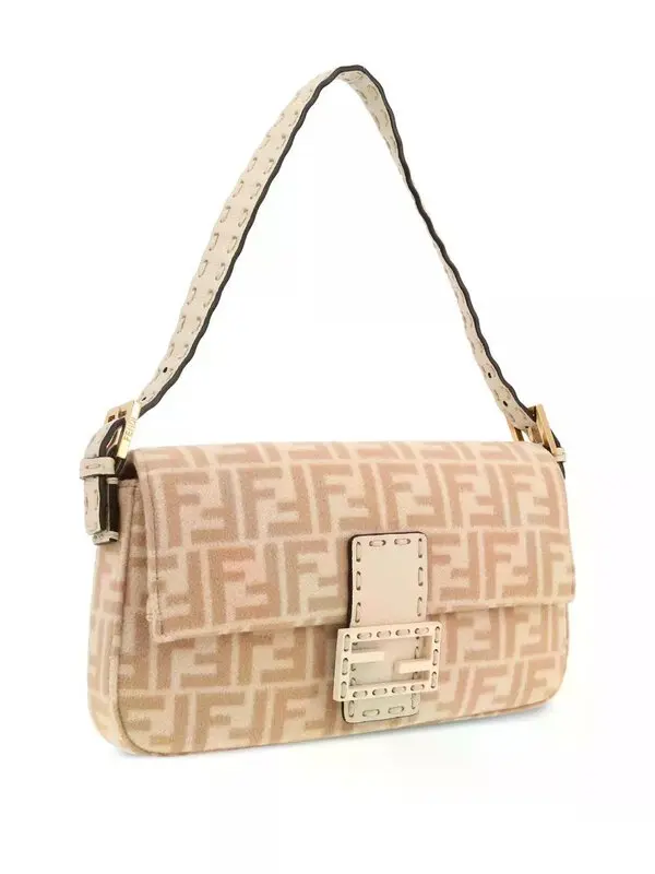 Fendi 2010s Baguette Shoulder Bag - Neutrals
