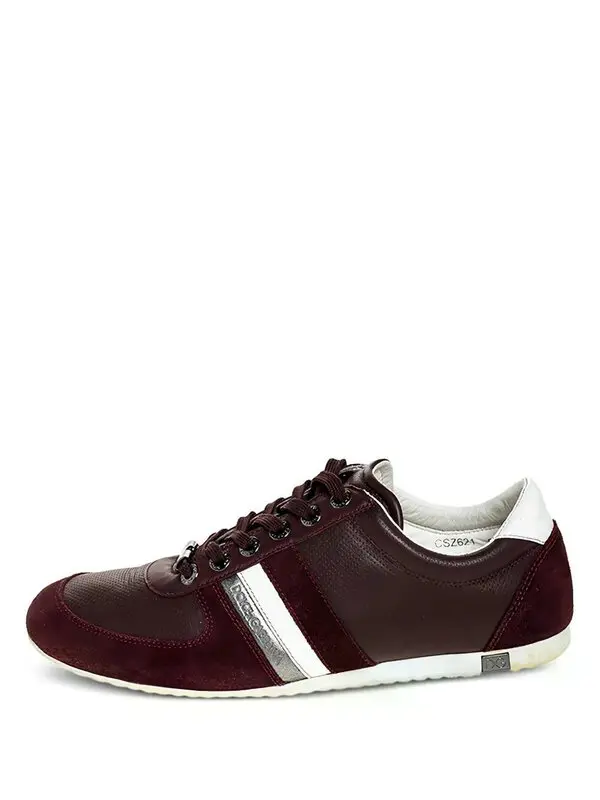 Dolce & Gabbana Leather Low-top Sneakers
