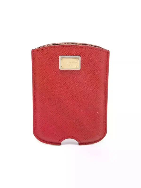 Dolce & Gabbana Logo-plaque Blackberry Phone Case - Red