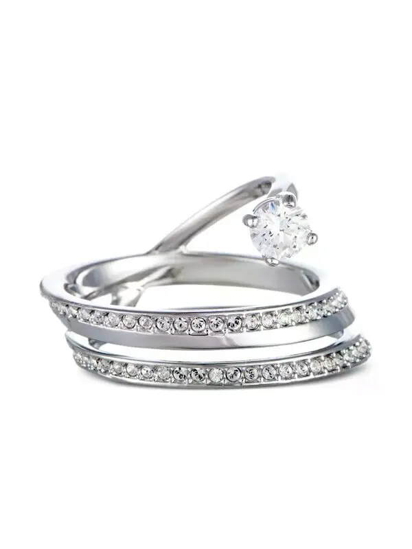 SWAROVSKI Crystal-embellished Ring - Silver