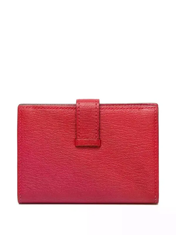 Hermès 2018 Bearn Wallet - Red