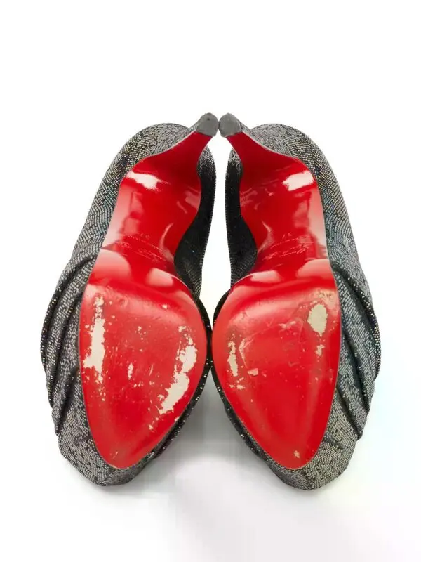 CHRISTIAN LOUBOUTIN 155mm Drapesse Spotlight Platform Pumps