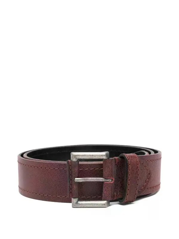 ROMEO GIGLI 1990s Textured Belt - Red