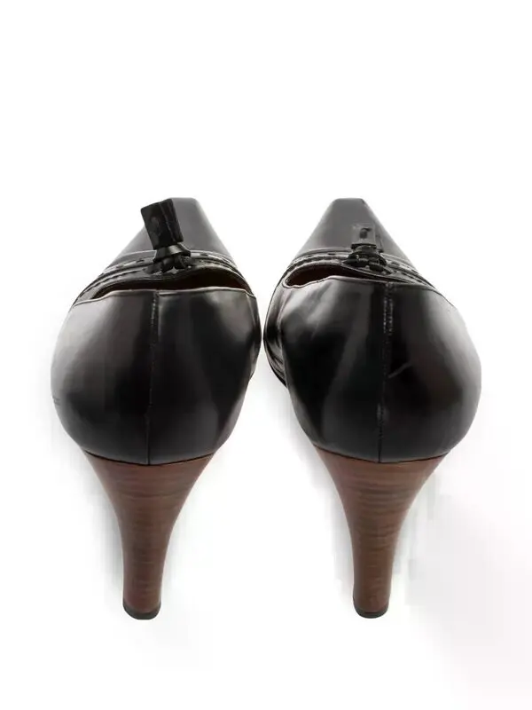 Gucci 80mm Pointed-toe Leather Pumps