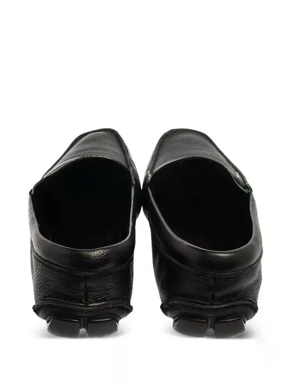 Prada Leather Penny Slot Loafers