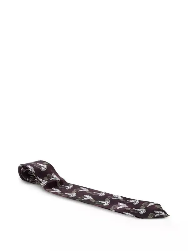 Giorgio Armani Silk Neck Tie - Red
