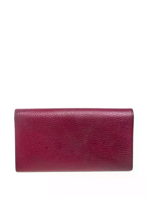 Gucci Leather Wallet - Red