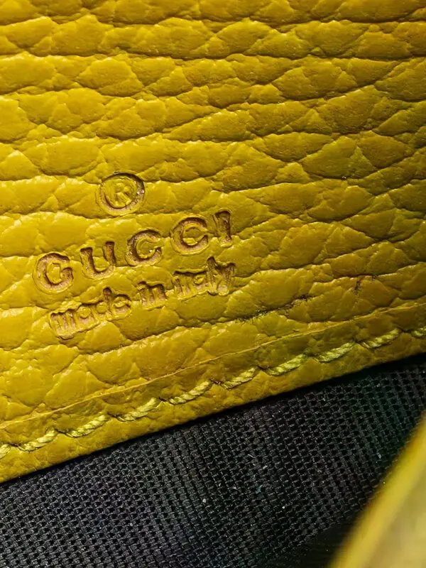 Gucci Leather Wallet - Red
