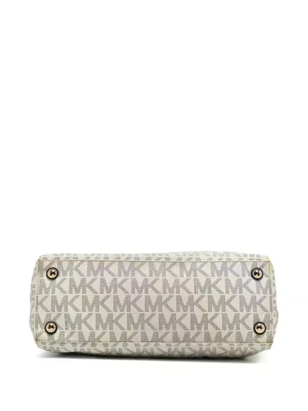 Michael Kors Monogram Canvas Tote Bag