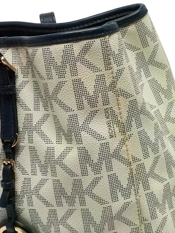 Michael Kors Monogram Canvas Tote Bag