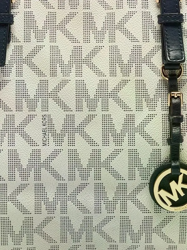 Michael Kors Monogram Canvas Tote Bag