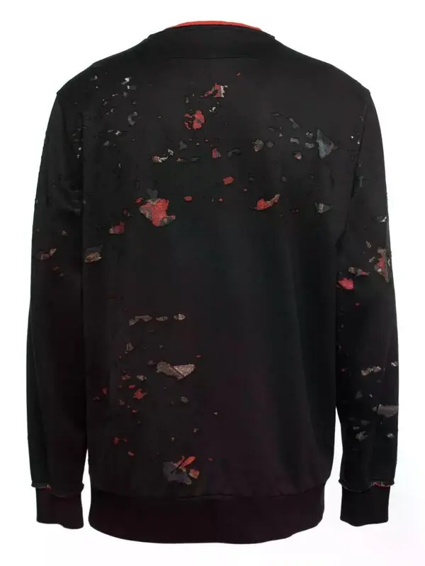 Givenchy Distressed Pattern Sweater