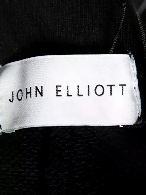 John Elliott Drawstring Pocketed Shorts - Black