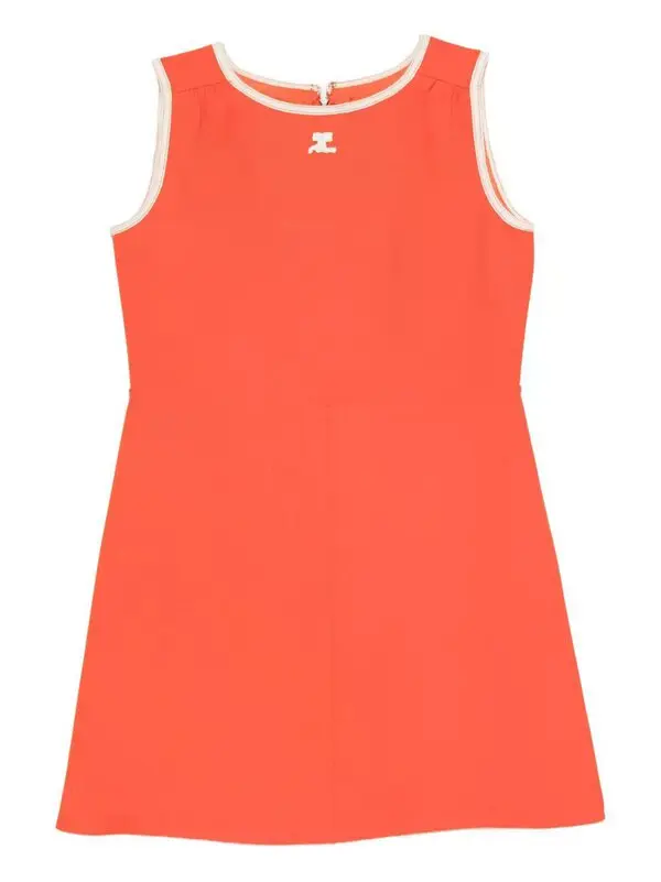 COURREGES 1970s Sleeveless Mini Dress