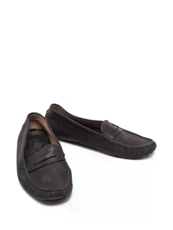 TOD'S Leather Loafers - Black