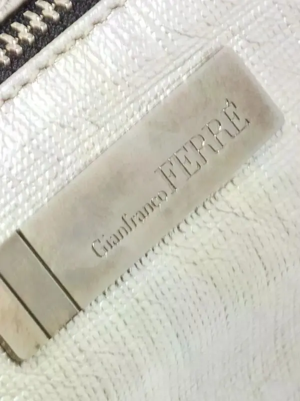 Gianfranco Ferre Leather Pouch Bag