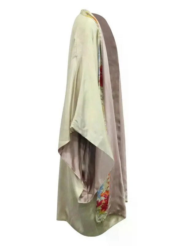 Jenny Packham Floral-border Robe