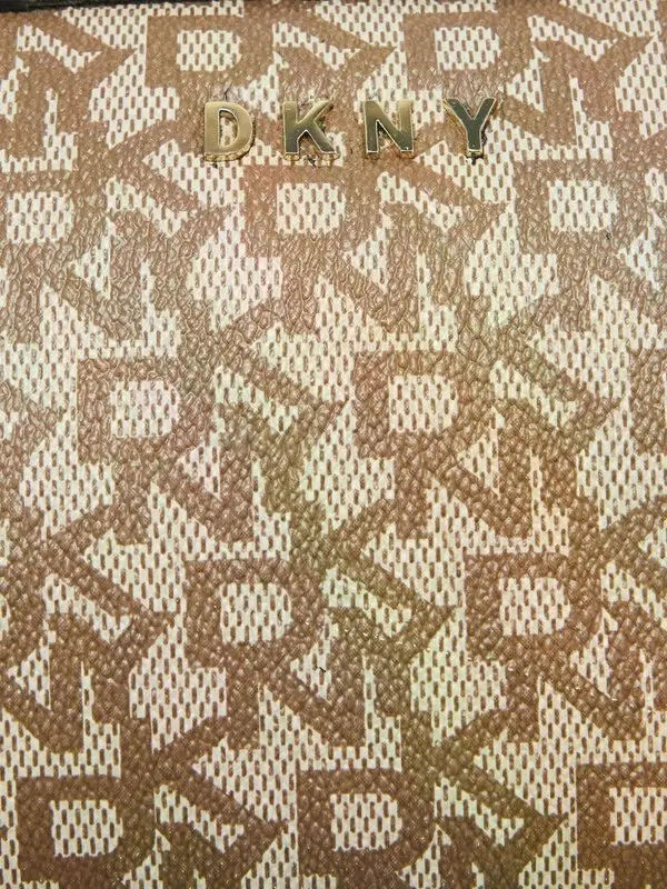 Dkny Monogram-pattern Tote Bag