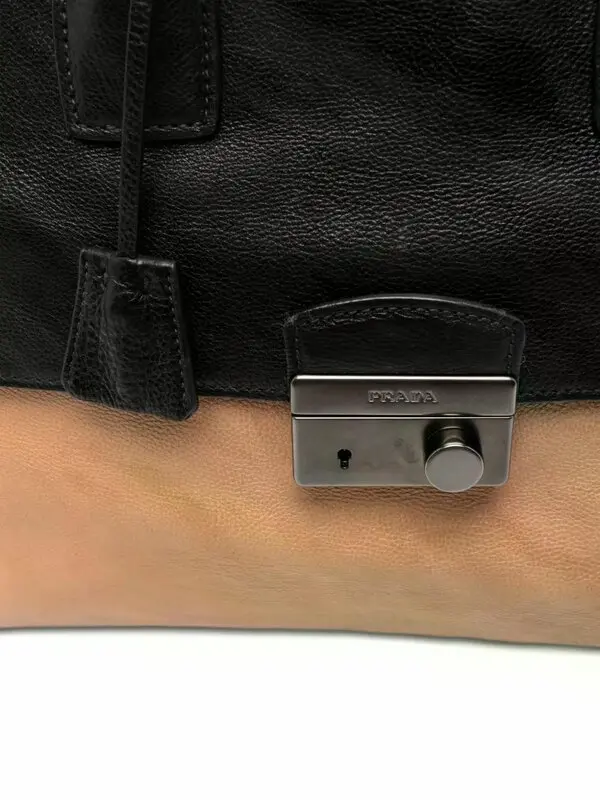 Prada 2010s Leather Top Handle Bag
