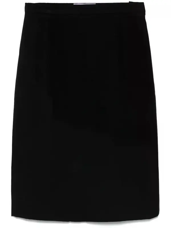 Givenchy X Alexander Mcqueen 1990s High-waisted Skirt