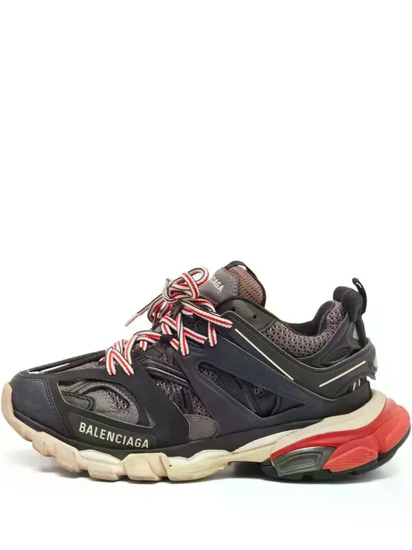 Balenciaga Panelled Sneakers - Black