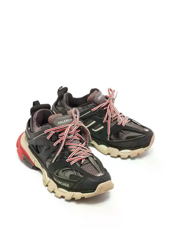 Balenciaga Panelled Sneakers - Black