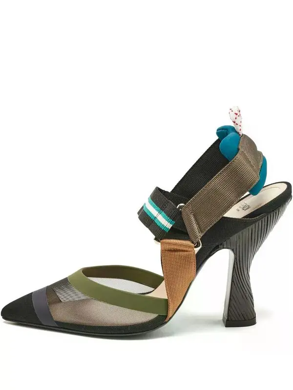 Fendi 110mm Colibri Pumps