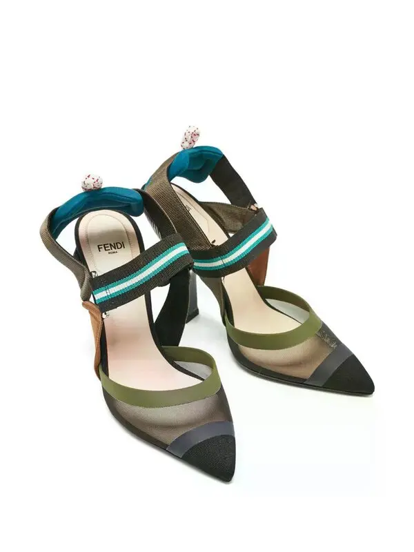Fendi 110mm Colibri Pumps