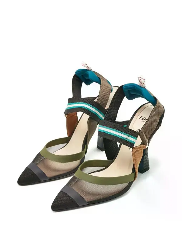 Fendi 110mm Colibri Pumps
