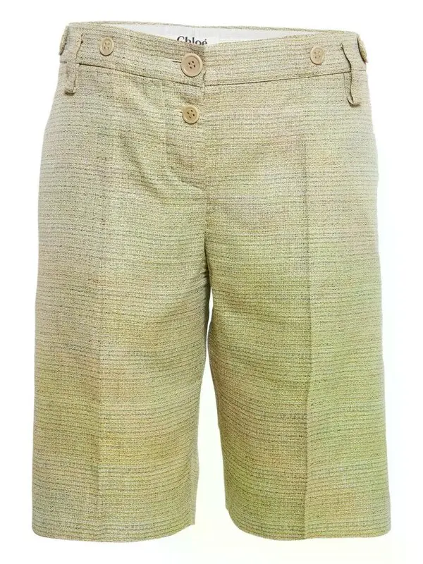 Chloé Button-fastening Knee-length Shorts