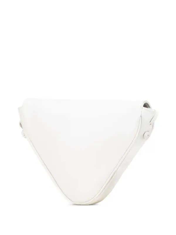 Celine 2020 Smooth Calfskin Logo Triangle Crossbody Bag