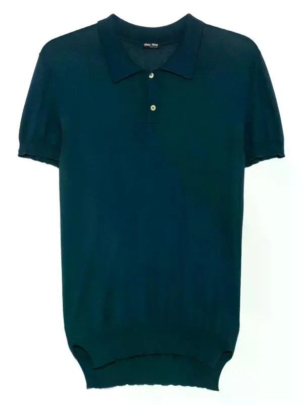 Miu Miu 2010s Cotton Polo Shirt