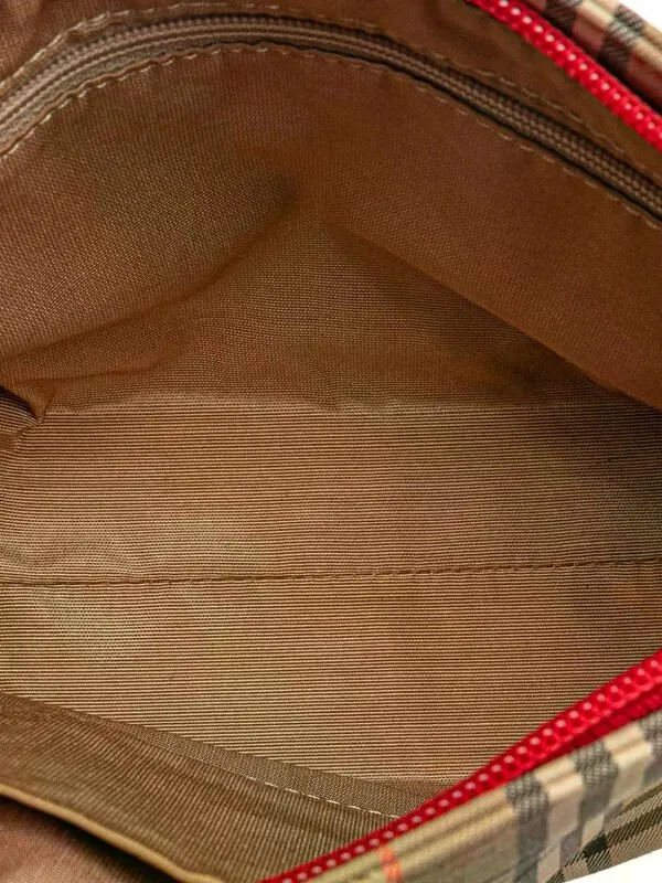 Burberry Haymarket Check Canvas Handbag