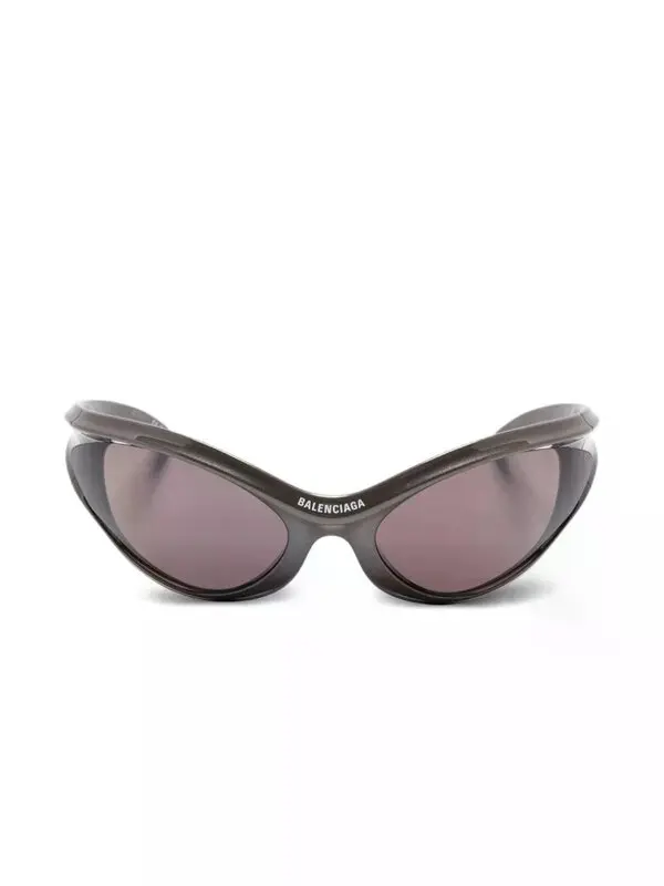 Balenciaga Dynamo Wrap Sunglasses - Grey